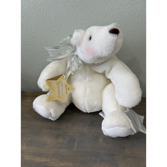 Hallmark | Toys | Nwt Hallmark Sparkles White Polar Bear Plush Stuffed ...